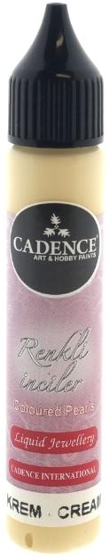 Cadence Colored Pearls Opaque 25 ml Cream iHobby