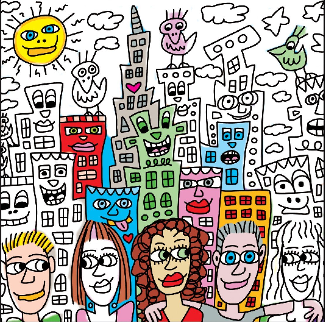 Fridolin Coloring Art Kit 4 Coloring Pages with Frame 15x15 cm James ...