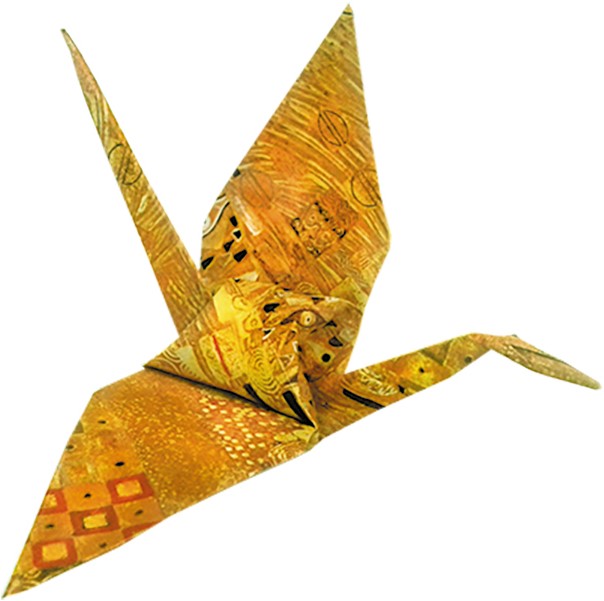 Fridolin Art Origami Set 15x15 cm 20 Blatt Gustav Klimt iHobby