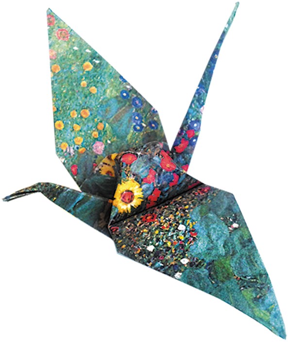 Fridolin Art Origami Set 15x15 cm 20 Blatt Gustav Klimt iHobby