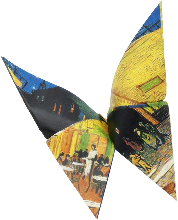 Fridolin Art Origami Set 15 x 15 cm 20 sheets Vincent Van Gogh 2nd ...