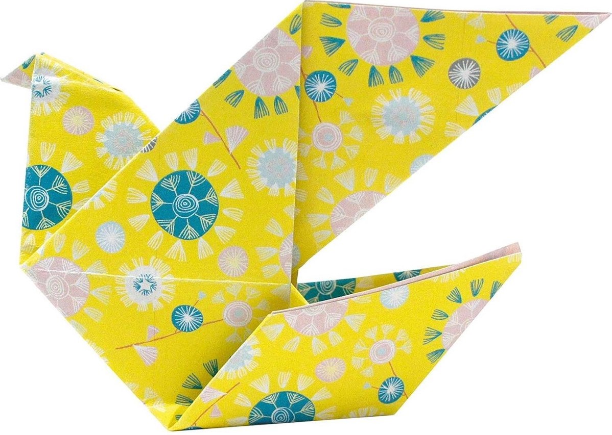 Fridolin Lustige Origami-Tauben 20 Blatt 20x20cm iHobby