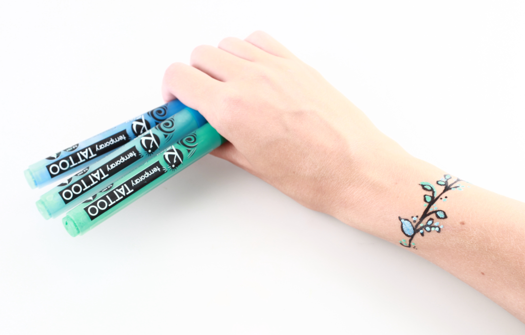 Ki-Sign Temporary Tattoo Marker 8 mm Black iHobby