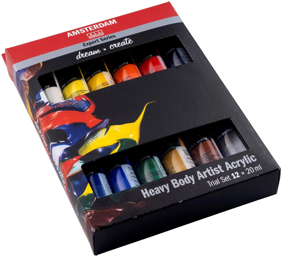 Royal Talens Expert Acrylic Paint Set 12x20 ml iHobby