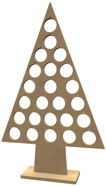 Gomille MDF Figure Advent Christmas Tree 58 cm iHobby