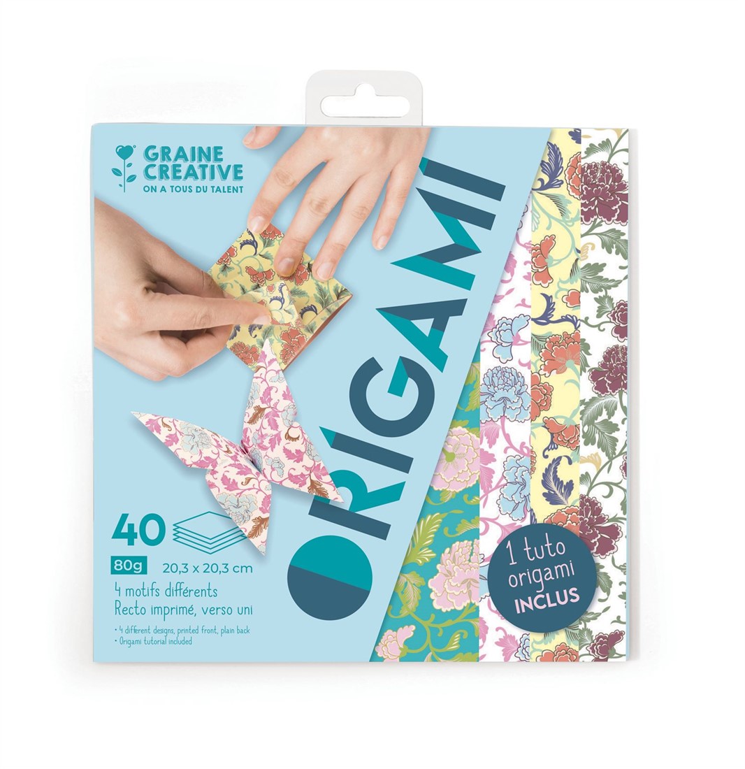 GC Origami Paper Set 20x20 cm 40 sheets - Butterflies iHobby
