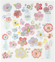 CC Stickers, spring flowers, 15x16,5 cm, 1 sheet iHobby