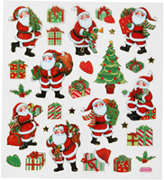 CC Stickers, traditional Christmas designs, 15x16,5 cm, 1 sheet iHobby