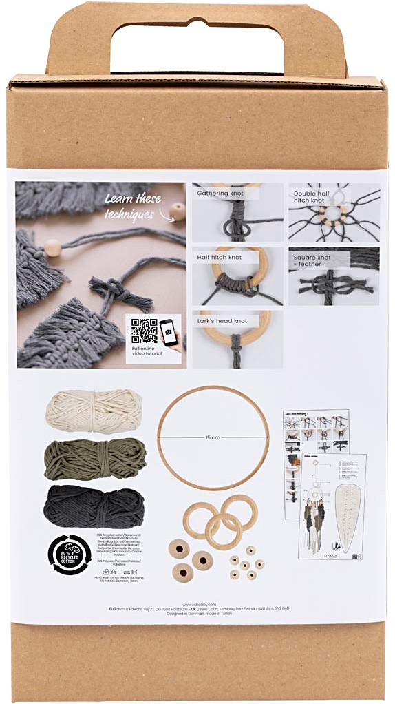 CC Starter Craft Kit Macramé, 1 pack iHobby