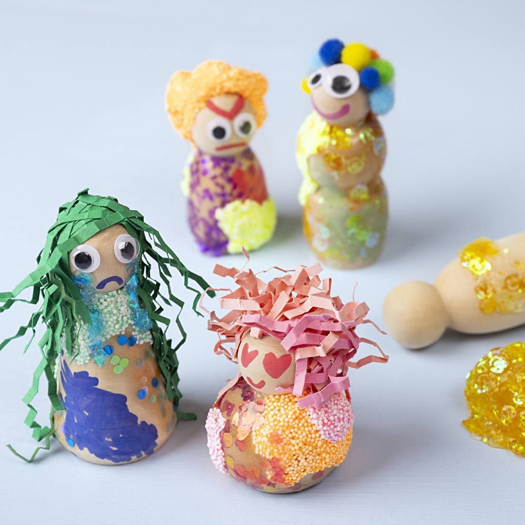 CC Wooden Figure 90 pieces iHobby