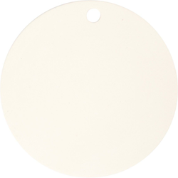 Terracotta label met mixed media en Cadence