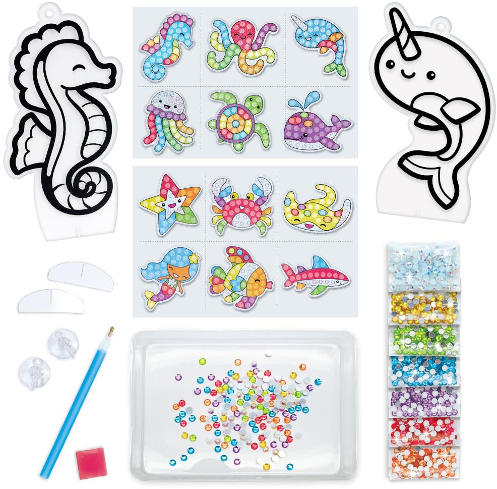 Creativity for Kids Diamond Painting Set Sea Animals