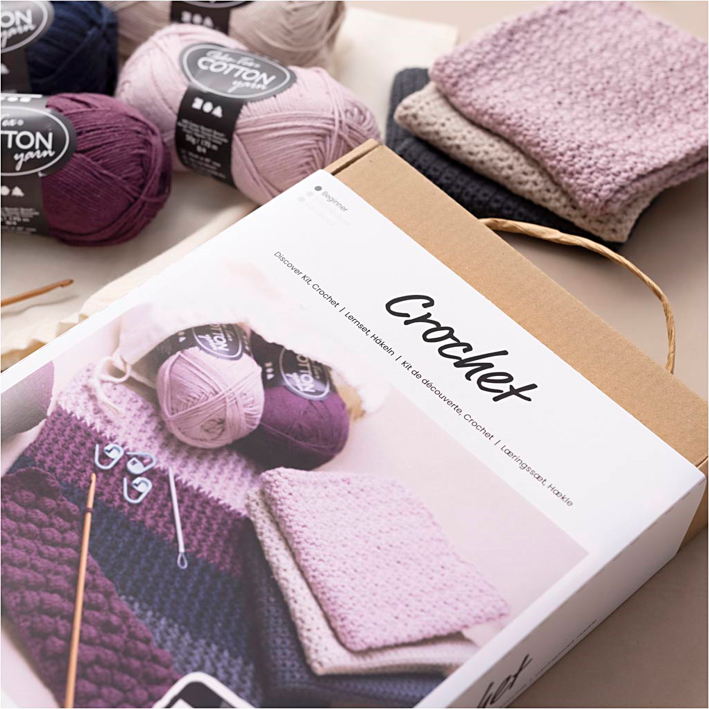 CC Starter Craft Kit Crochet, 1 pack iHobby