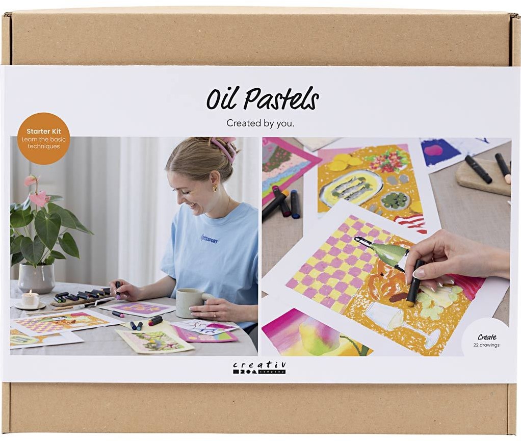 CC Oil Pastel Starter Set Various Colors iHobby