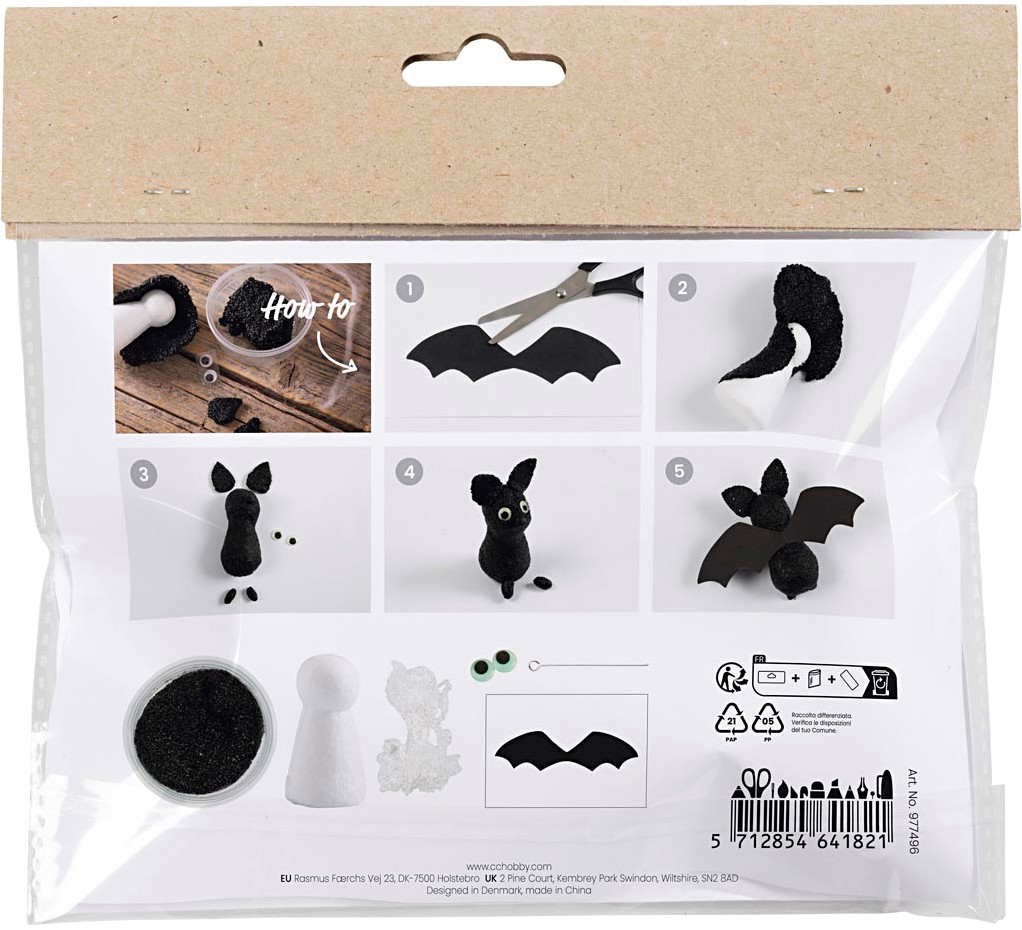 CC Mini Craft Kit Modelling, Bats, 1 pack iHobby