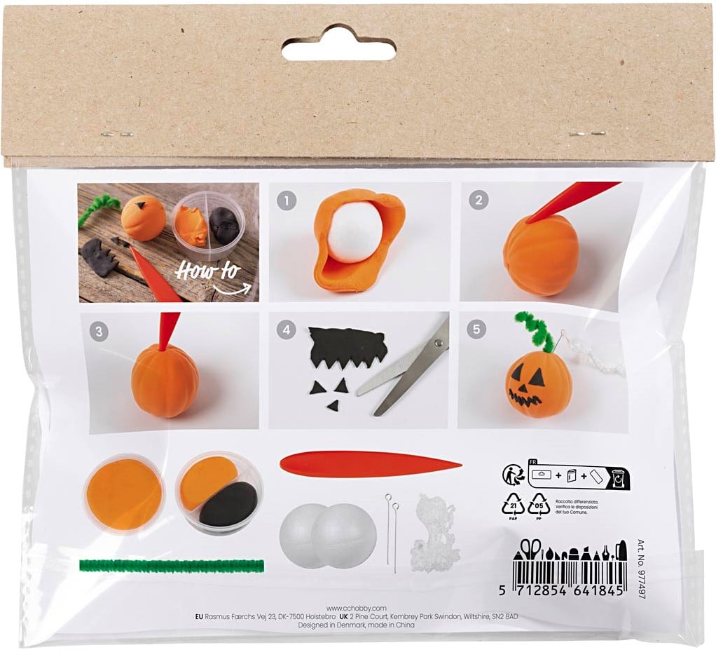 CC Mini Craft Kit Modelling, Pumpkin, 1 pack iHobby