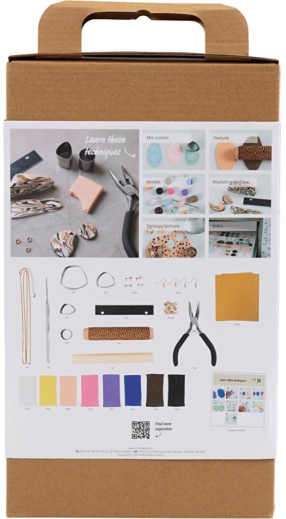 CC Starter Craft Kit Jewellery Clay, Jewellery, 1 pack iHobby