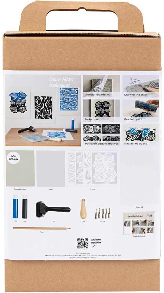 CC Starter Hobbyset Block Printing, 1 box iHobby