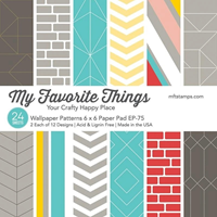 My Favorite Things Paper Block Wallpaper EP-75 iHobby
