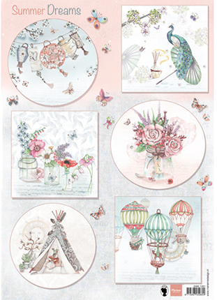 Marianne Design AWK1261 Cut sheet Els Summer Dreams A4 iHobby