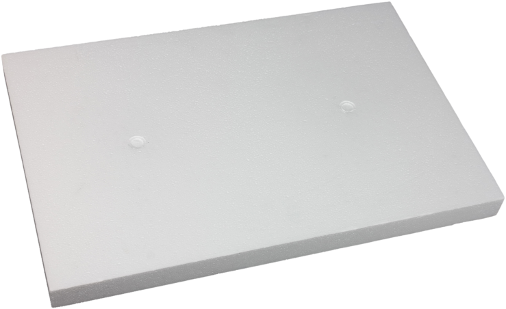 Styrofoam plate, 20 x 30 x 2 cm iHobby